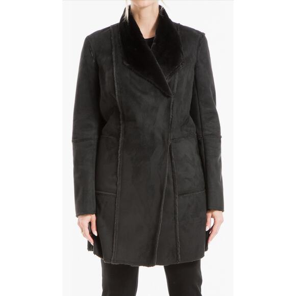 Max Studio | Jackets & Coats | New Max Studio Faux Suede And Faux Fur ...
